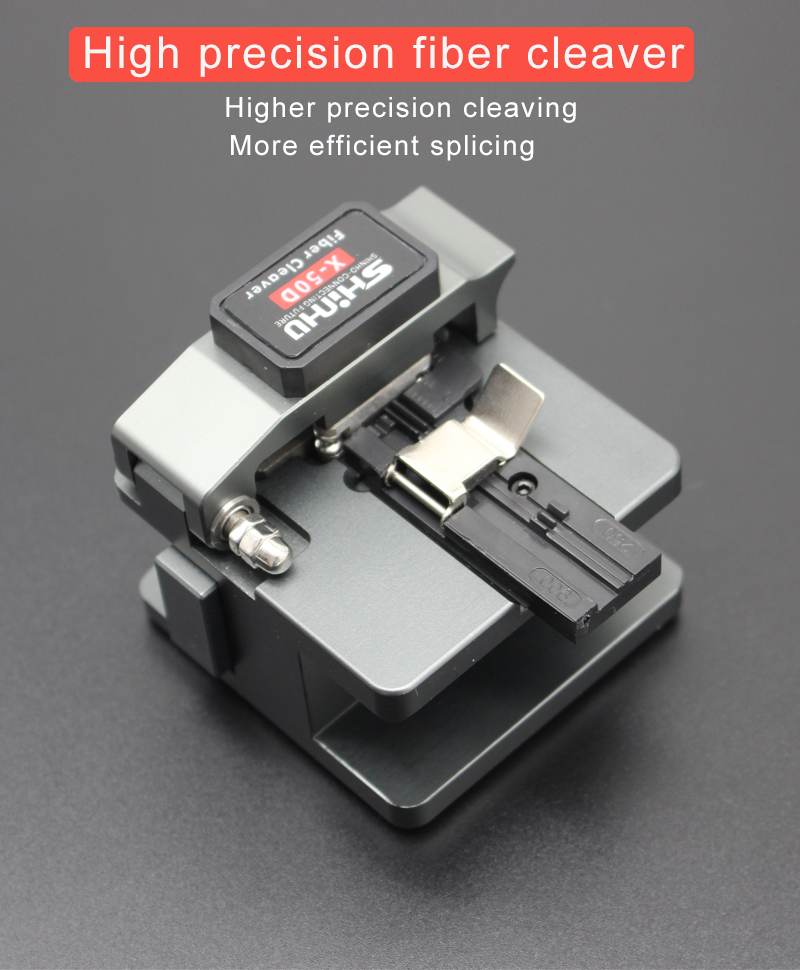 China High Precision Fiber Optic Cleaver X-50D,High Precision Fiber ...