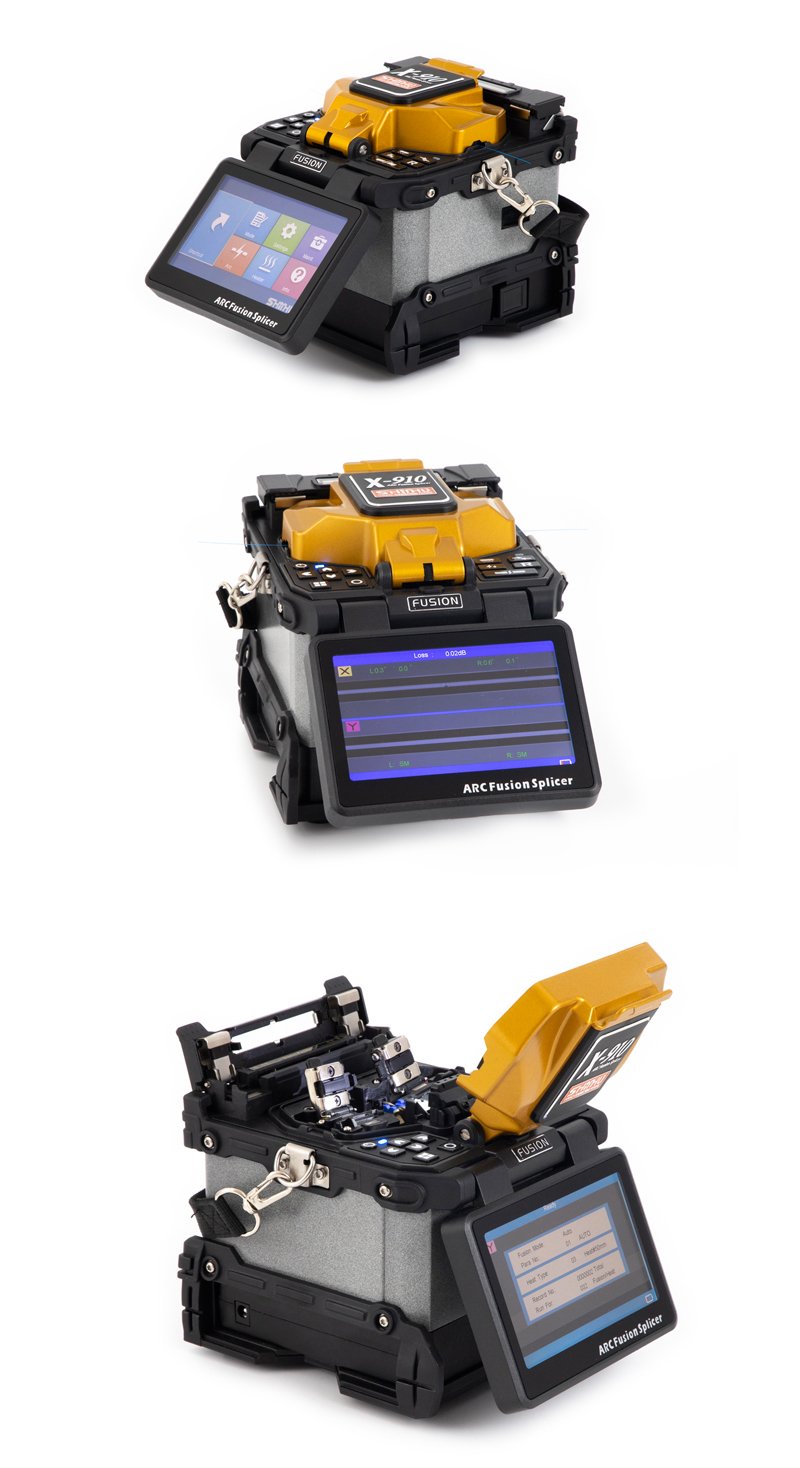 China Core to Core Alignment Six Motors Fusion Splicer X910,Core to ...